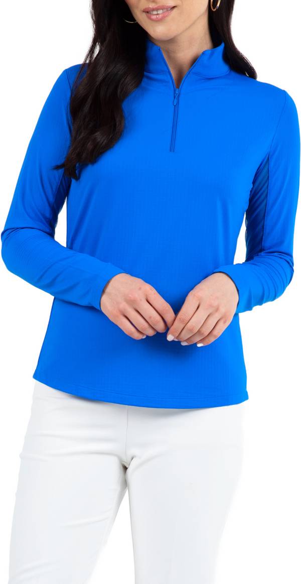 IBKUL Women's Solid Long Sleeve Golf Top | Dick's Sporting Goods