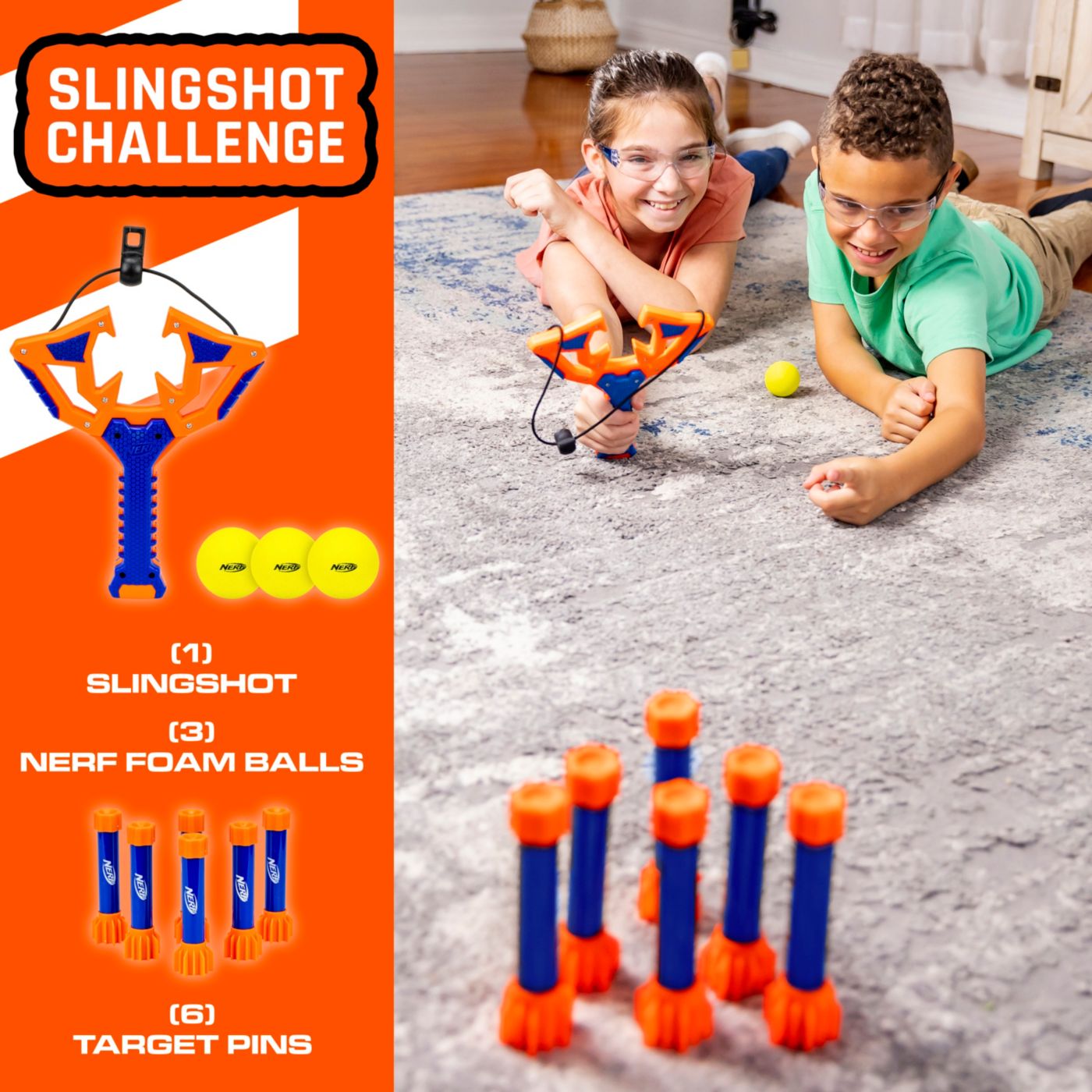 Nerf Slingshot Challenge game set | Dick's Sporting Goods