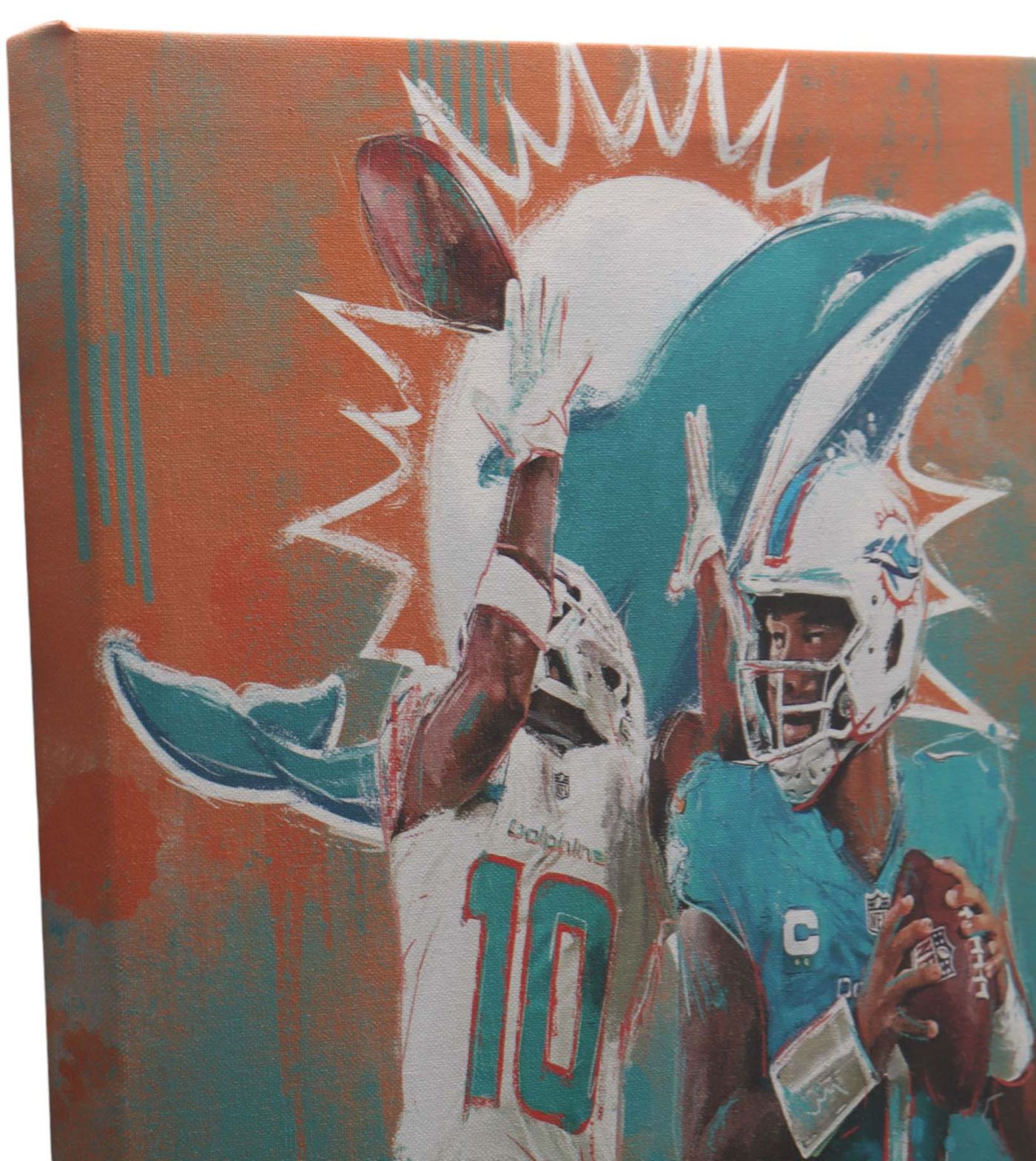 Open Road Miami Dolphins Tua Tagovailoa Player Canvas | Dick's Sporting ...
