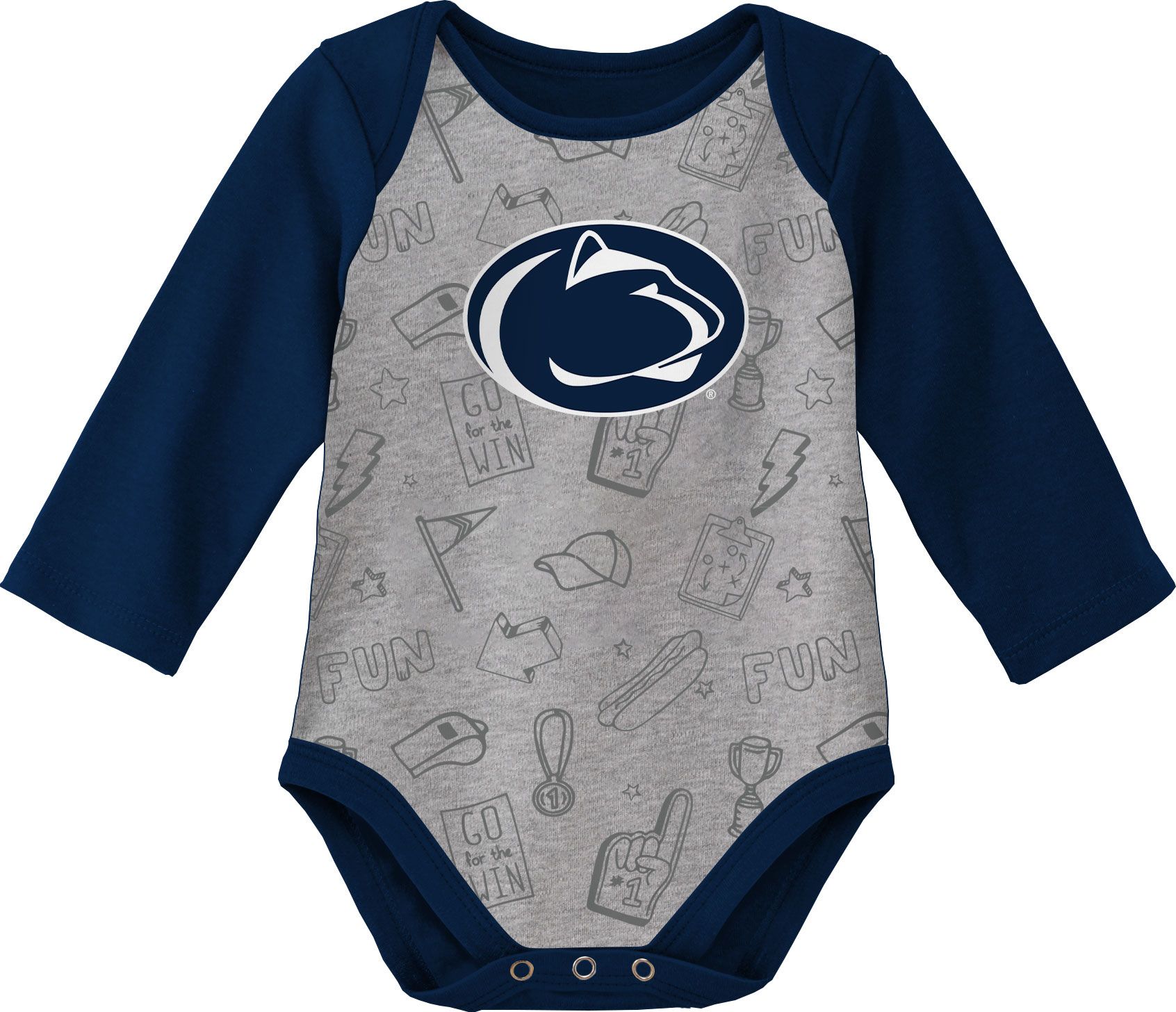 Gen2 Infant Penn State Nittany Lions Born to Win 2-Pack Creeper Set ...