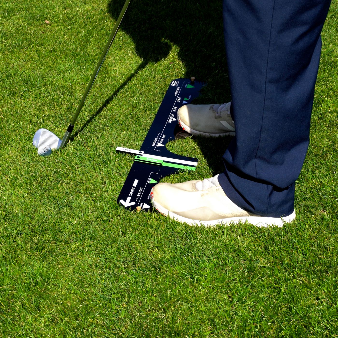 Izzo Golf Sure Stance Golf Ball Position Trainer | Golf Galaxy
