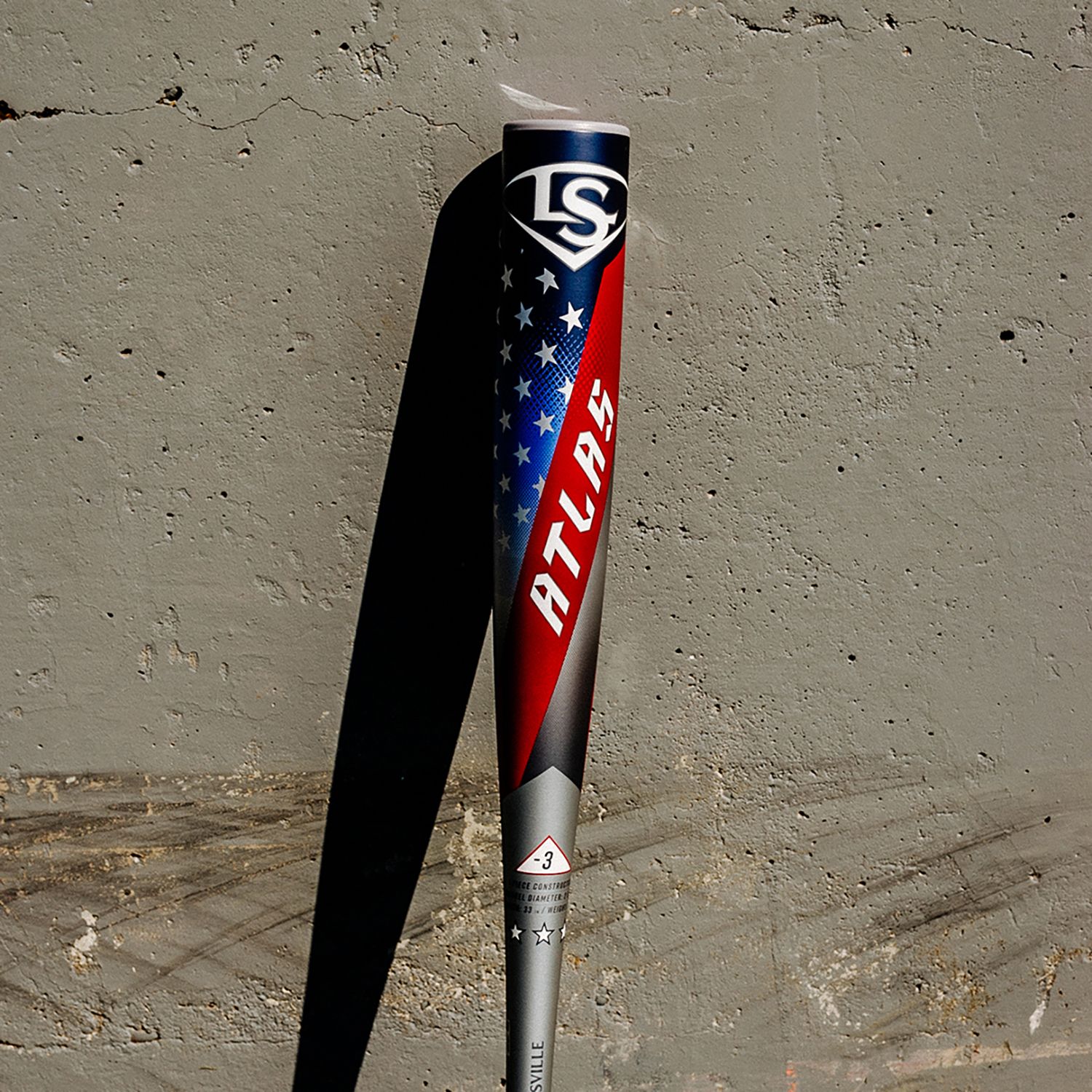 Louisville Slugger Atlas Patriot Limited Edition BBCOR Bat 2025 (-3 ...
