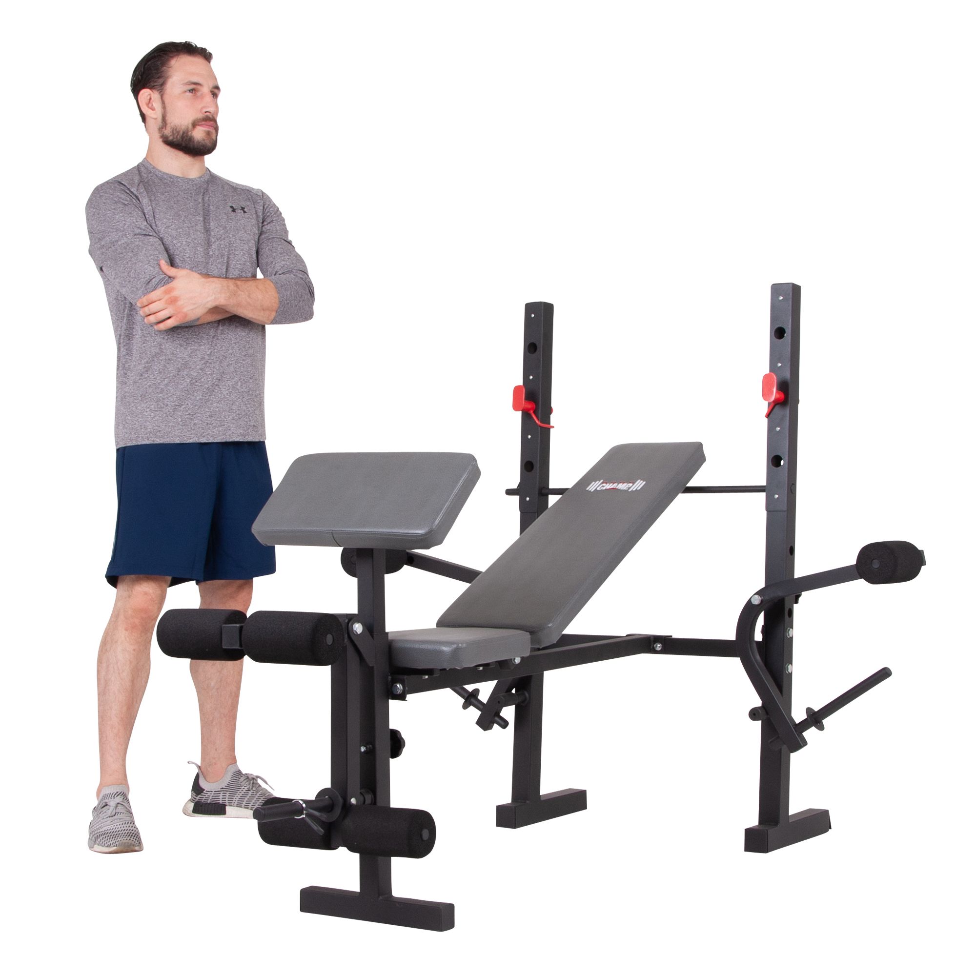 Dick's Sporting Goods Body Champ BCB580 Standard Weight Bench ...
