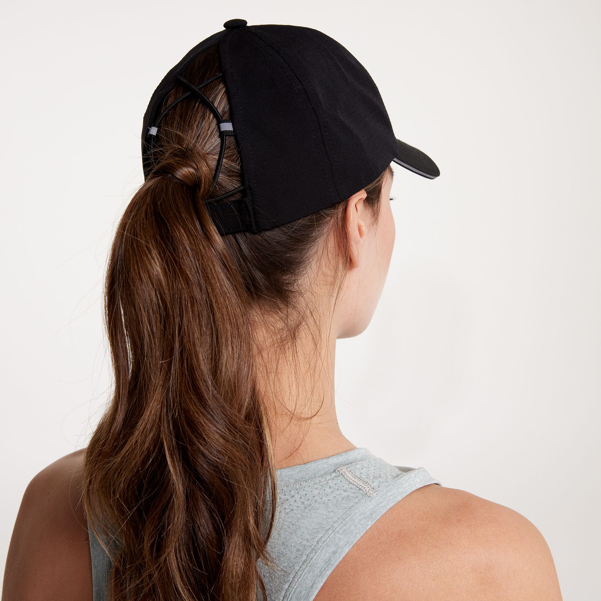 Calia Women's Ponytail Reflective Cap International Shipping