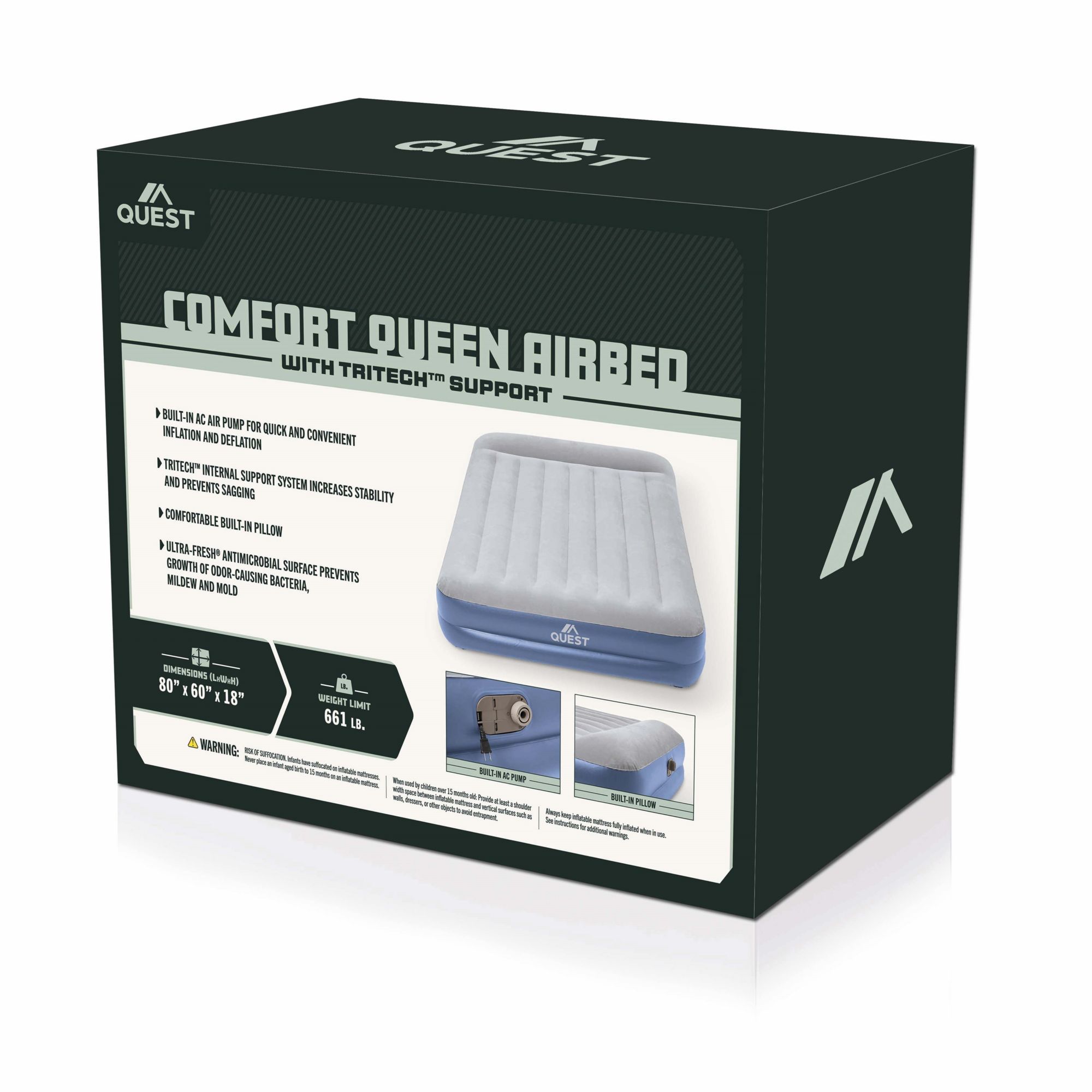 Quest Comfort Queen Airbed | Publiclands