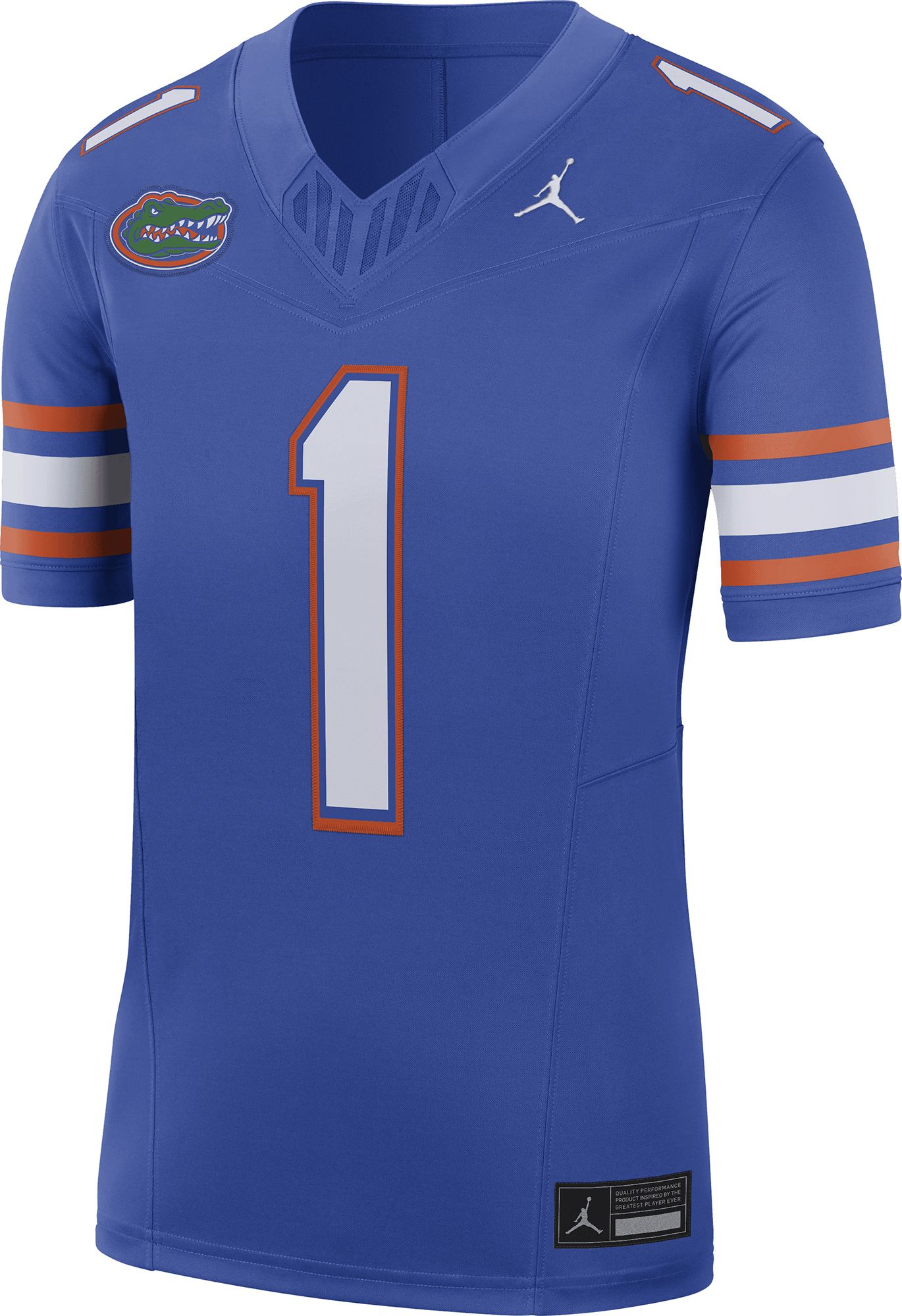 Nike Jordan Men's Florida Gators Blue Dri-Fit Limited Football Jersey ...