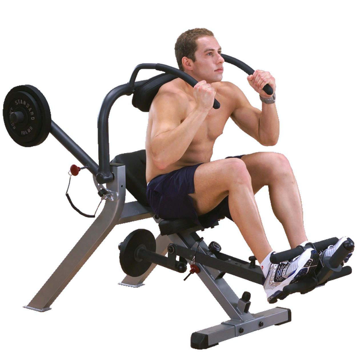 Body-Solid Body Solid GAB300 Semi-Recumbent Ab Weight Bench | Hamilton ...