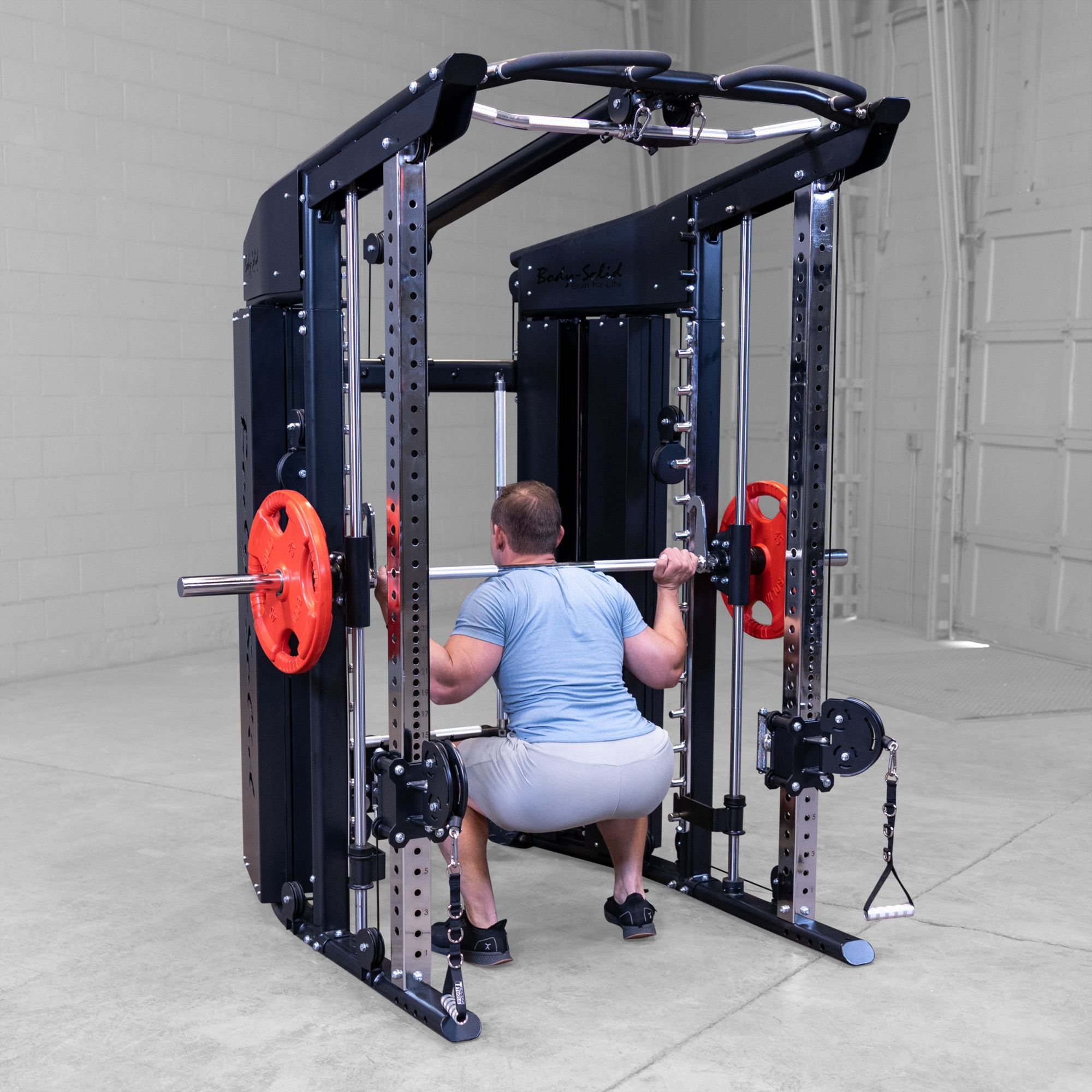 Body-Solid GSFR100 All-In-One Functional Trainer Smith Machine | Dick's ...