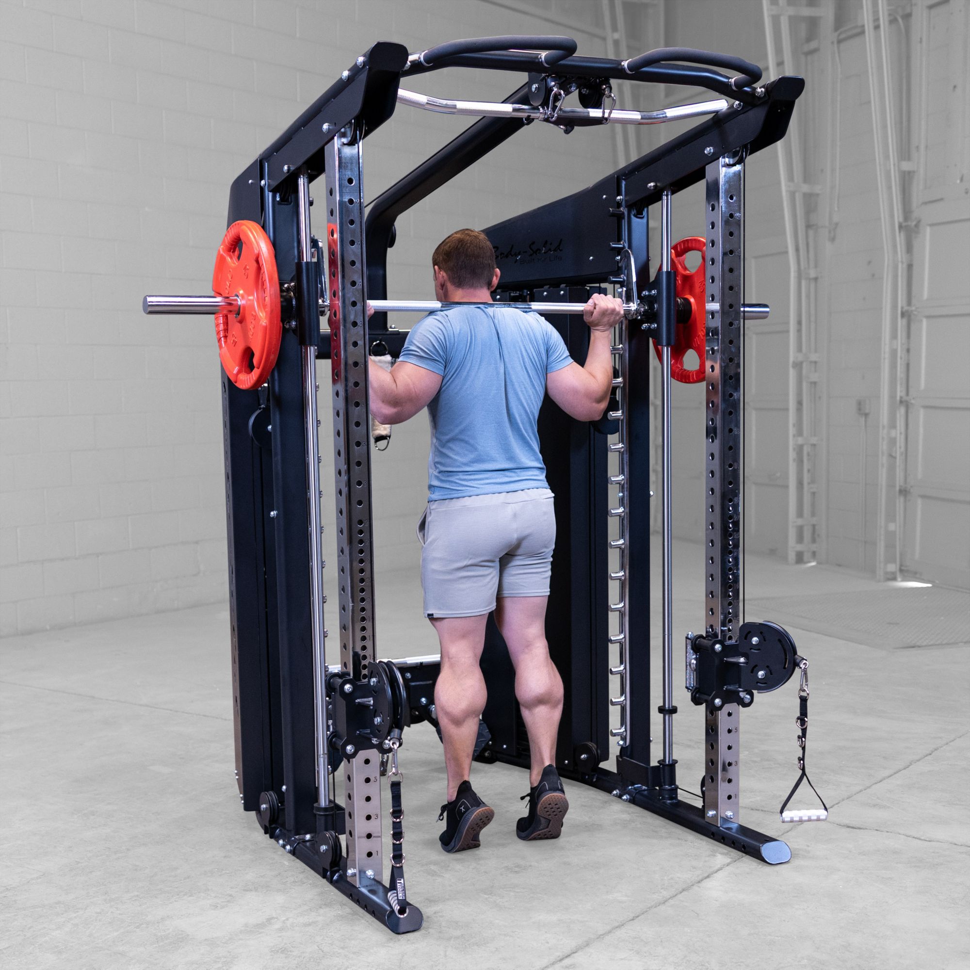 Body-Solid GSFR100 All-In-One Functional Trainer Smith Machine | Dick's ...