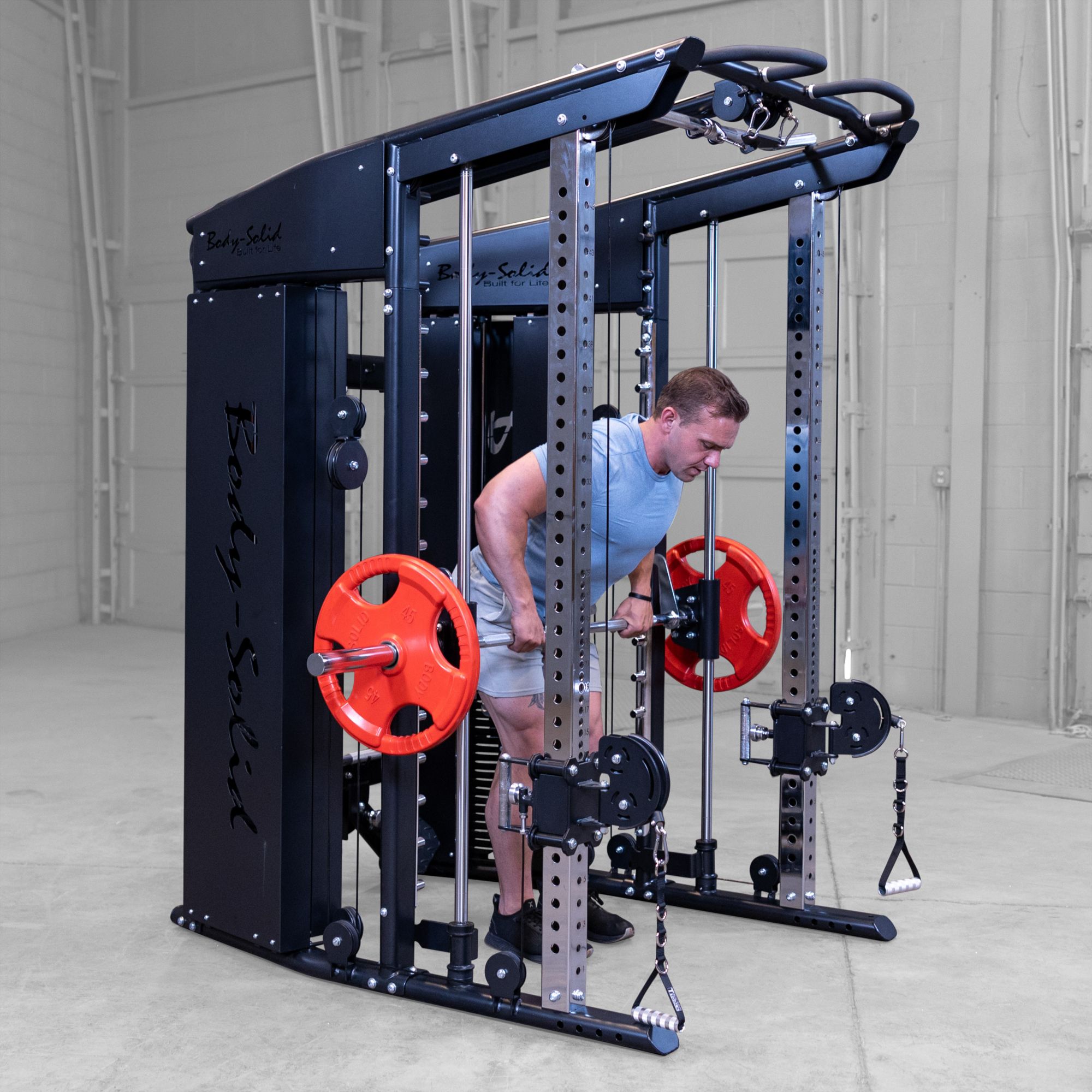 Body-Solid GSFR100 All-In-One Functional Trainer Smith Machine | Dick's ...