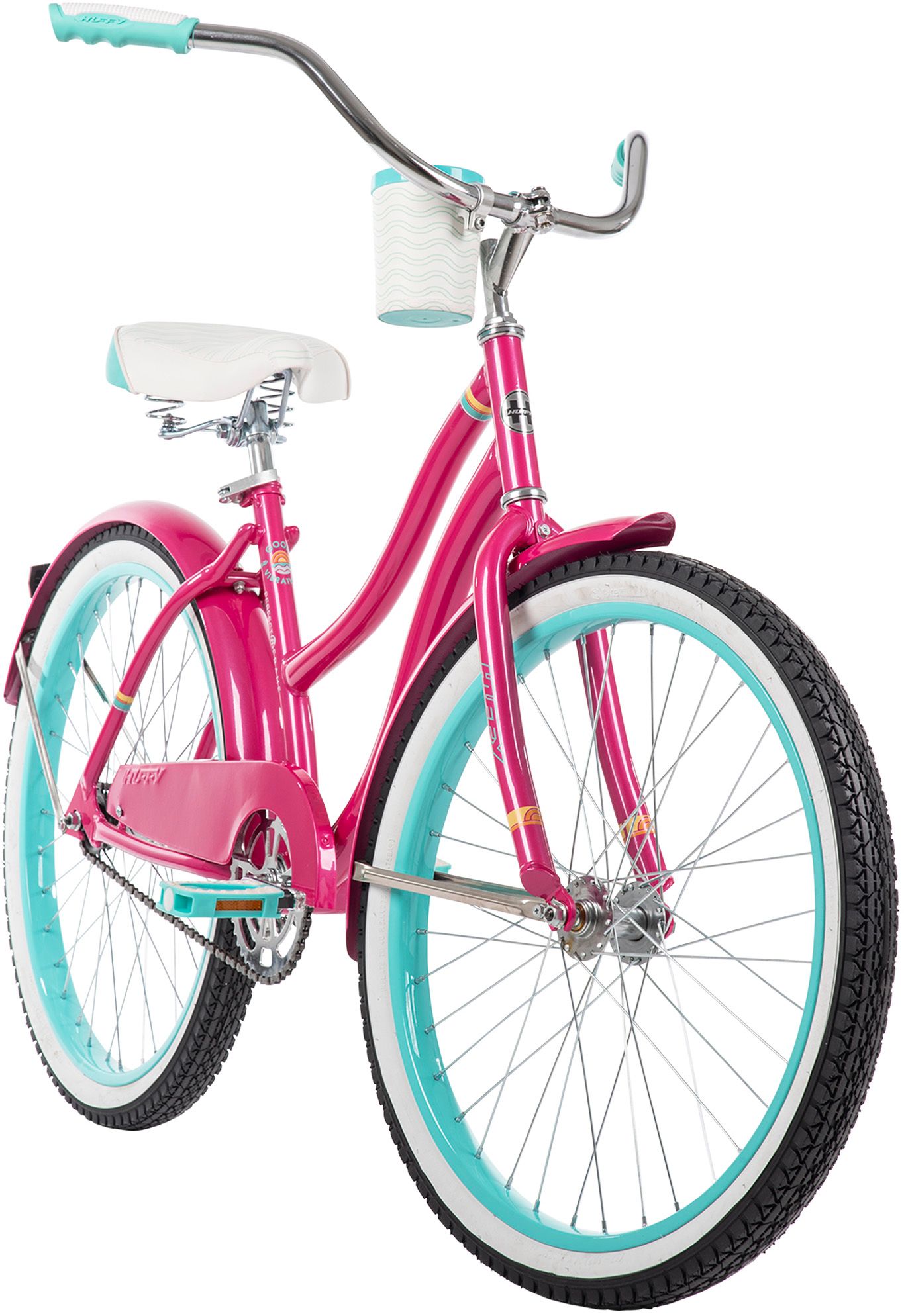 Huffy Women’s Good Vibrations Perfect Fit 24” Cruiser Bike – Sansujyuku