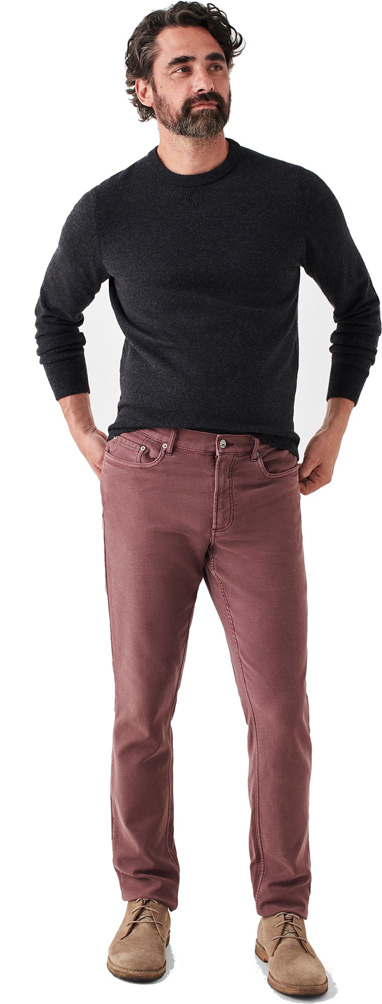 Faherty Men's Stretch Terry 5 Pocket Pants | Publiclands