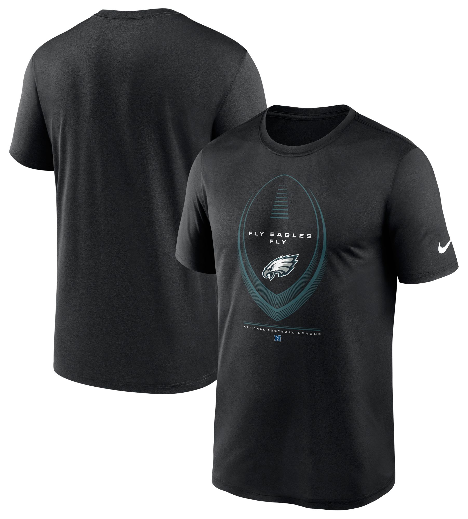 Nike Men's Philadelphia Eagles Black Icon Legend T-Shirt | Dick's ...