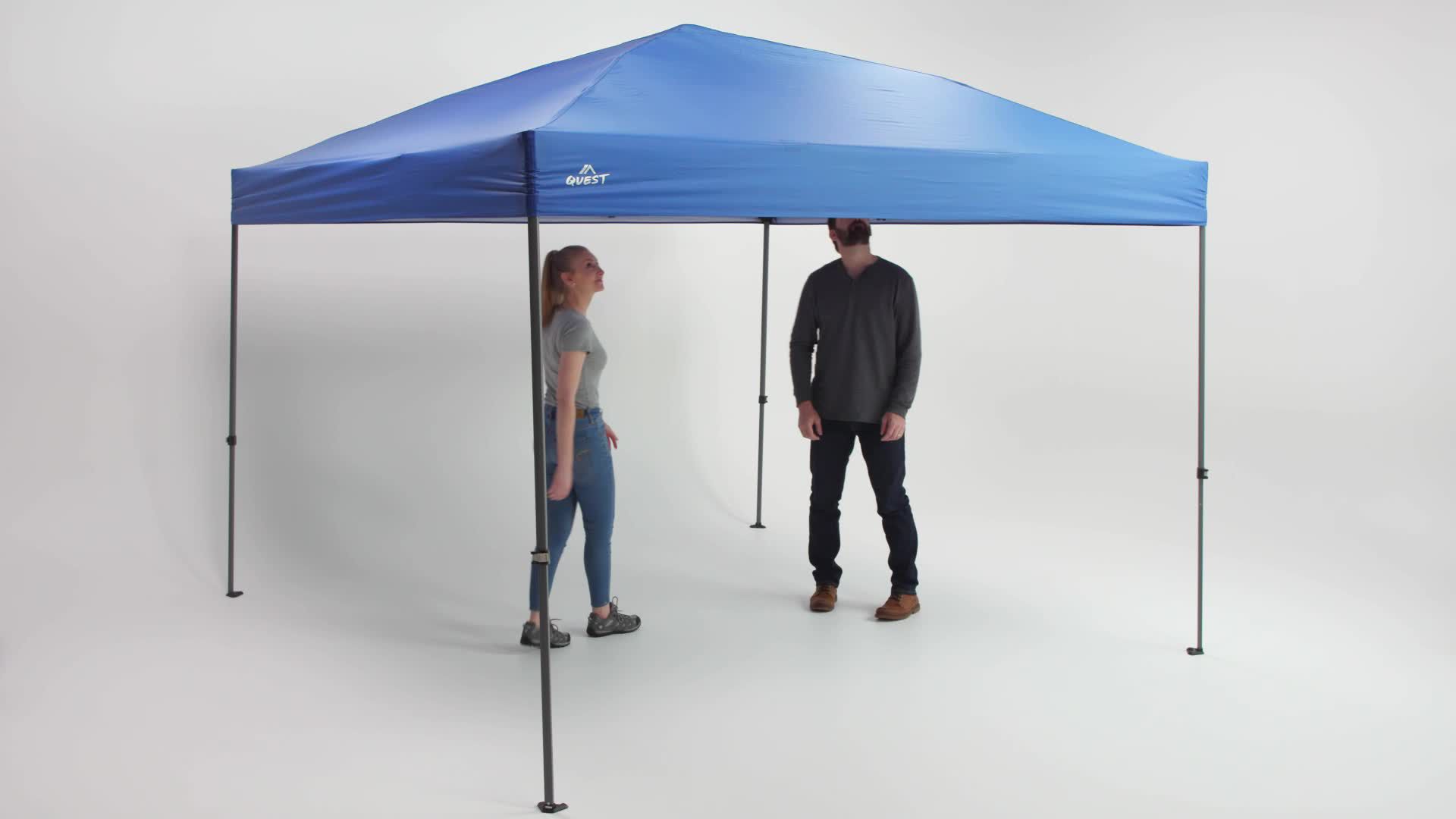 Quest Q100 10' x 10' Quick Lift Straight Leg Canopy | DICK'S Sporting Goods