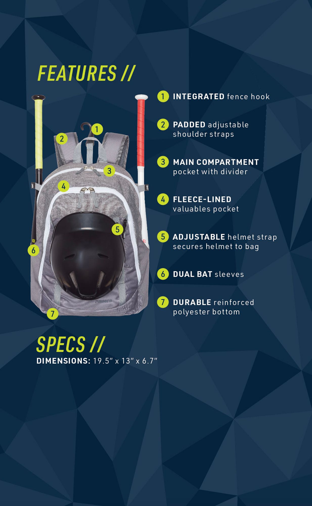 PRIMED Girls' Tourney Bat Pack | Hamilton Place