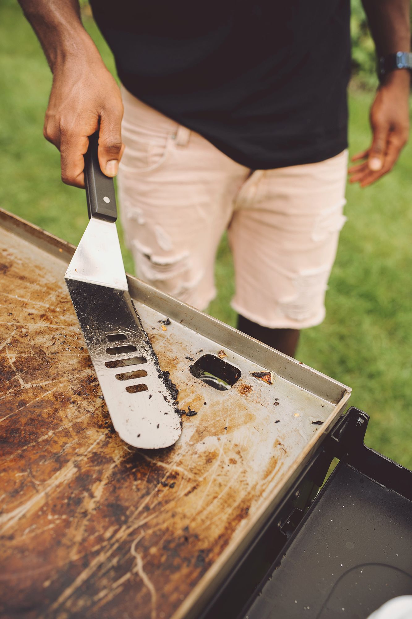 Razor 3 Burner Portable Griddle with Lid - Simolary