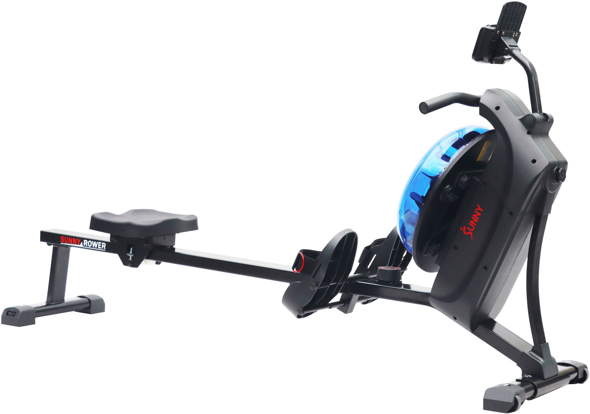 Sunny Health & Fitness Magnetic Water Rowing Machine | Dick's Sporting ...