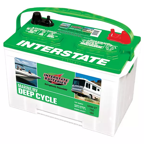 Interstate Batteries SRM-27 Marine/RV Deep Cycle Battery | Publiclands Interstate Batteries SRM-27 Marine/RV Deep Cycle Battery | Publiclands
