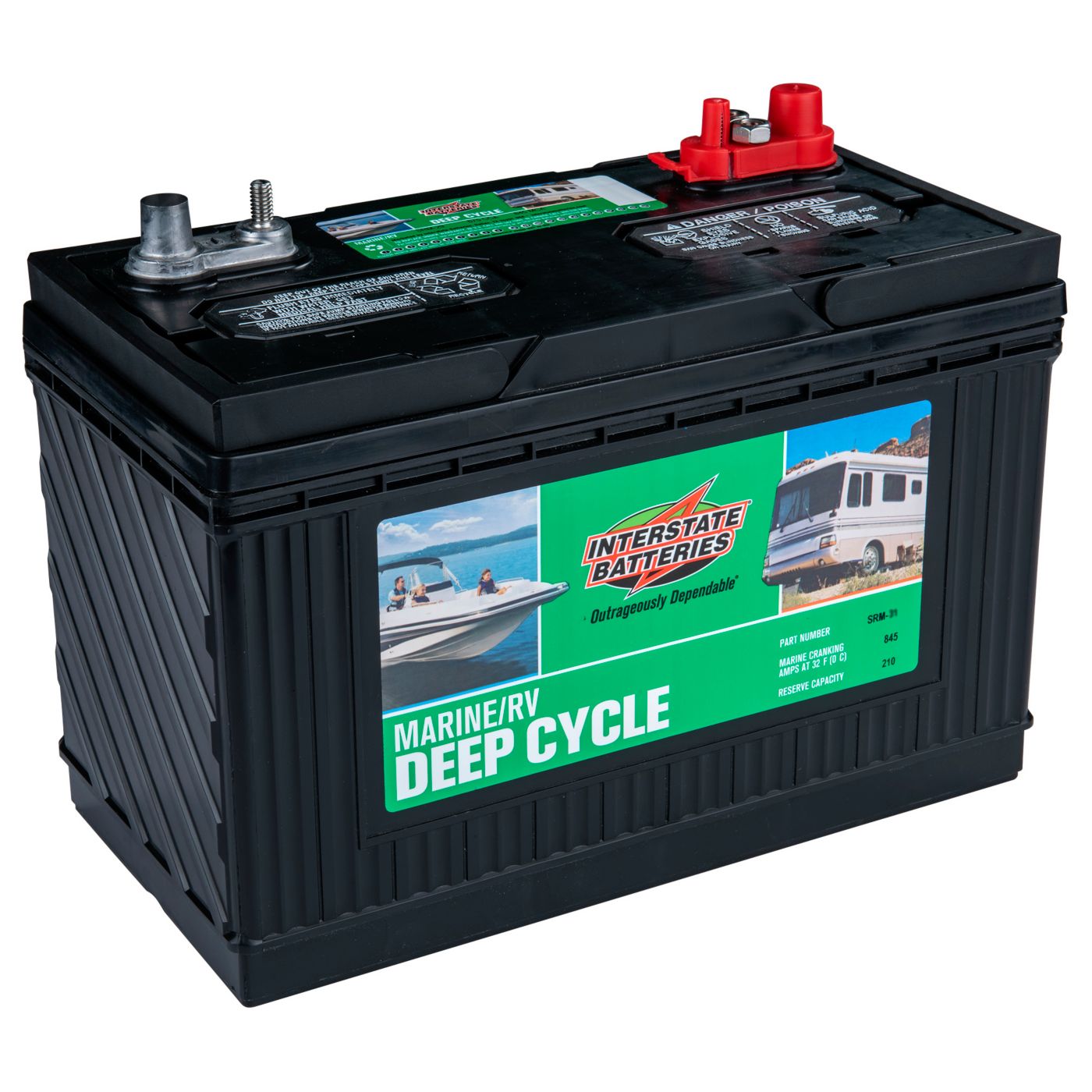 Interstate Batteries SRM 31 Marine RV Deep Cycle Battery