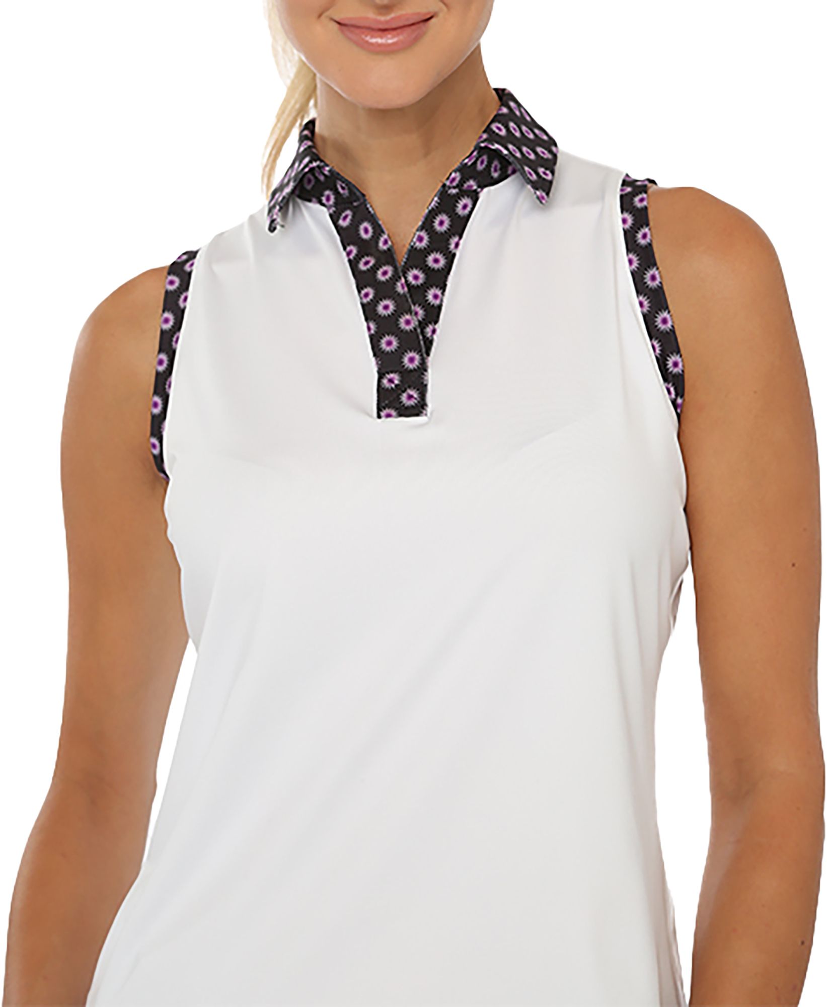 Belyn Key Women's Action Sleeveless Golf Polo | Golf Galaxy