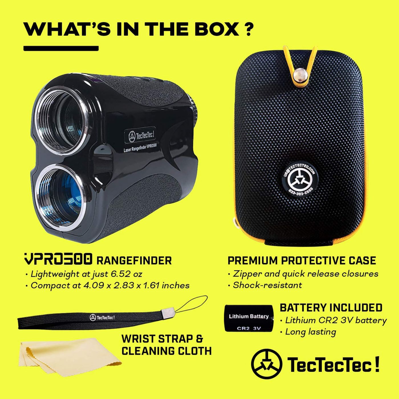 TecTecTec! VPRO500 Laser Rangefinder | Golf Galaxy