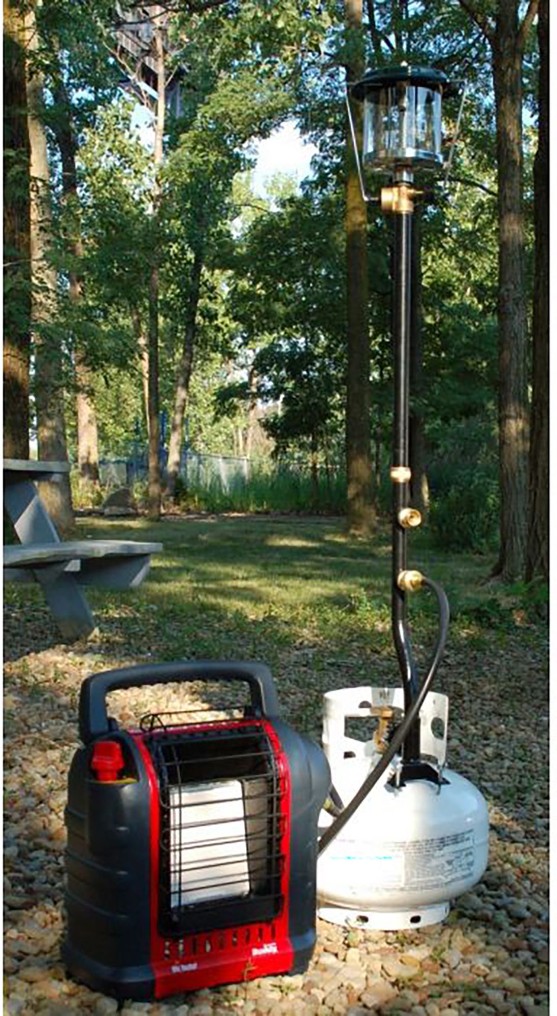 Mr. Heater Propane Distribution Post/Tree | Publiclands