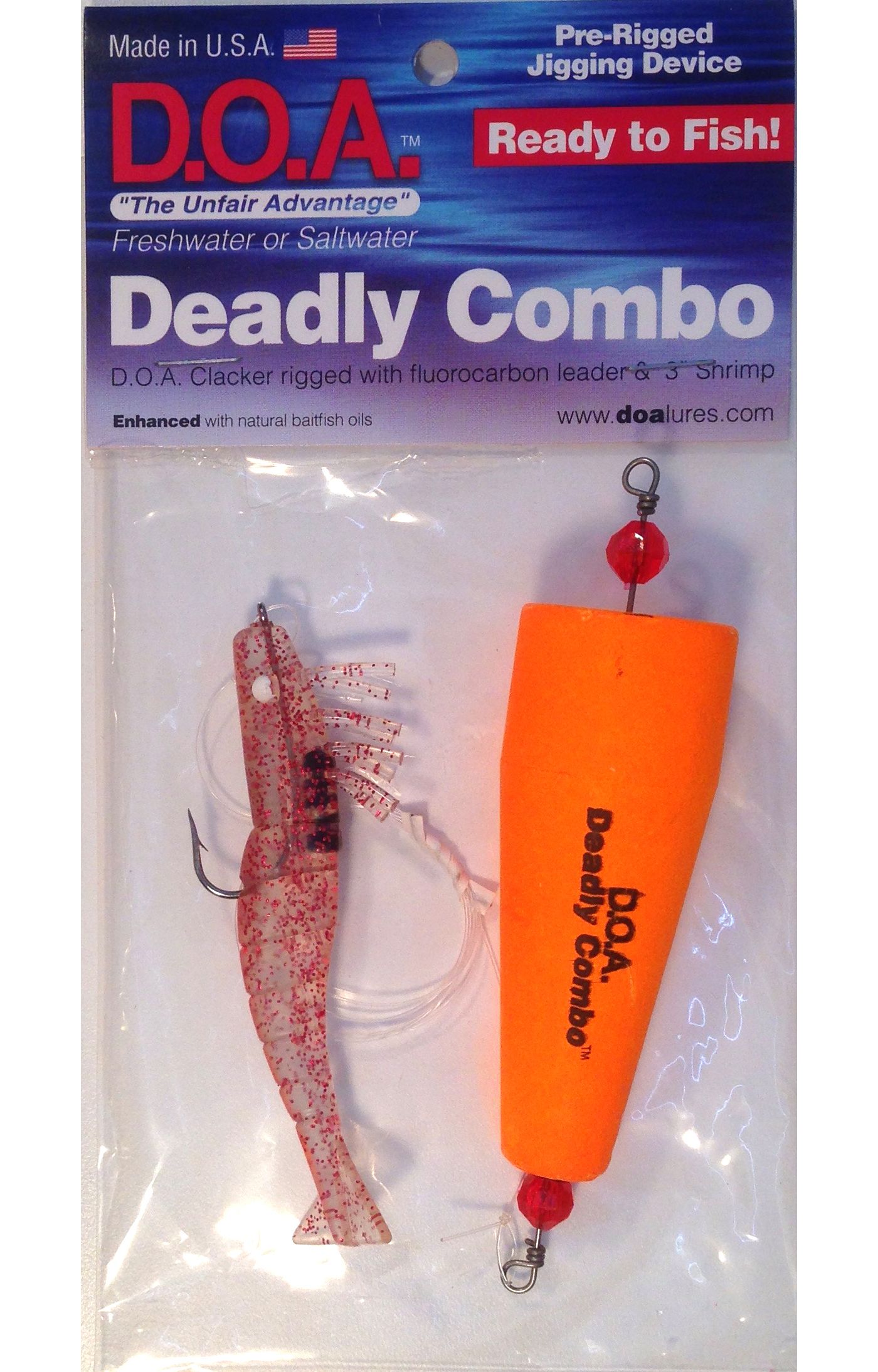 D.O.A. Deadly Combo Popper Clacker Rig | DICK'S Sporting Goods