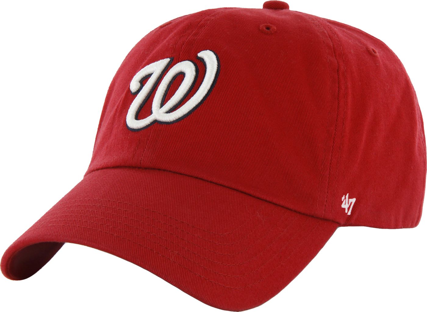 '47 Men's Washington Nationals Red Clean Up Adjustable Hat | DICK'S ...