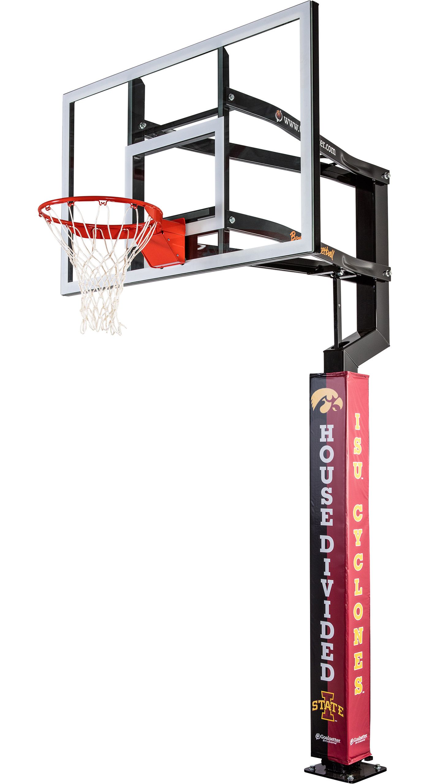 Goalsetter Iowa / ISU House Divided Basketball Pole Pad | DICK'S ...