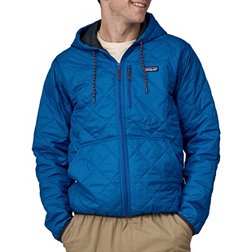 Patagonia Men's Diamond Quilted Bomber Hooded Jacket Patagonia Men's Diamond Quilted Bomber Hooded Jacket