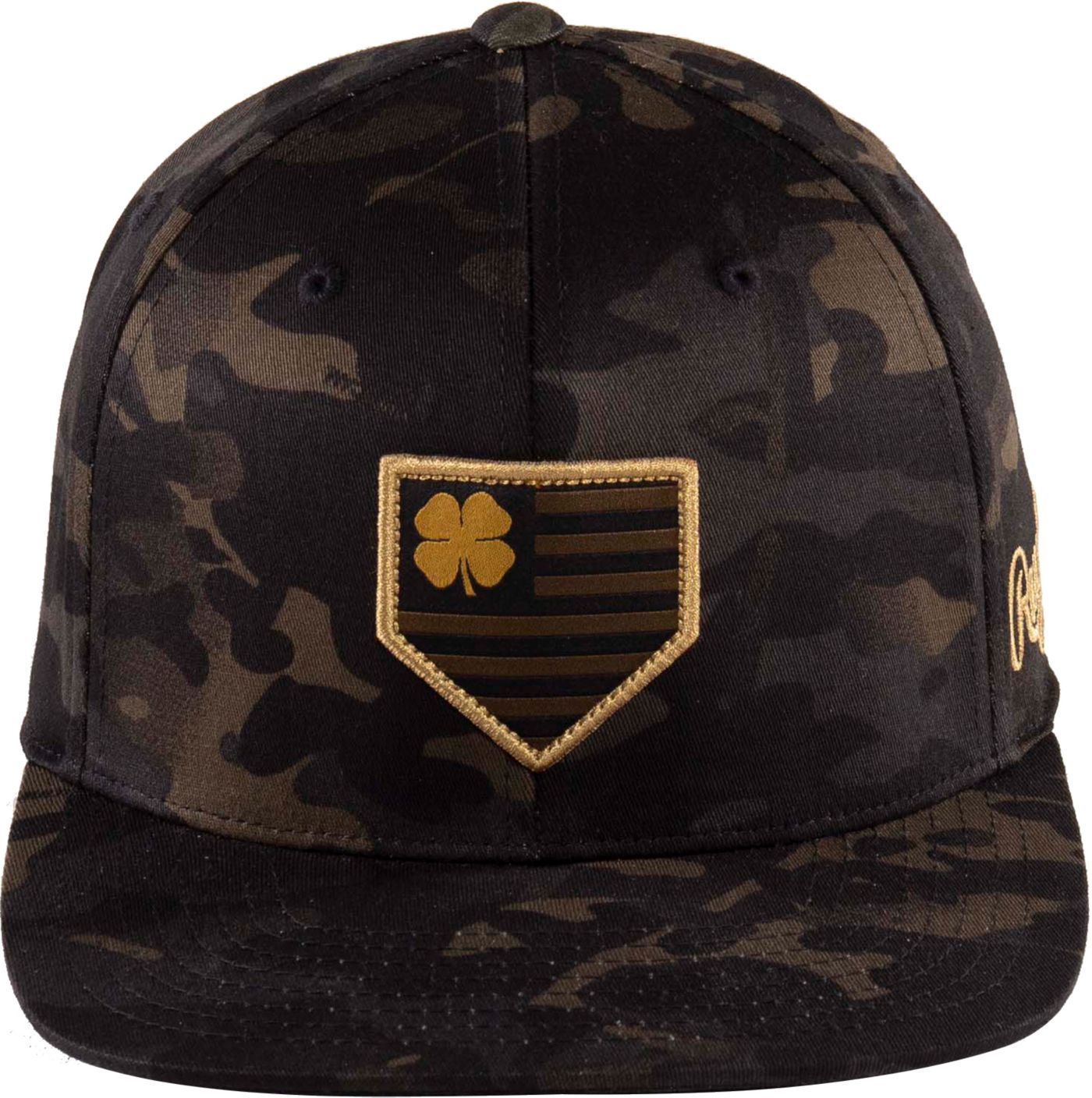 Black Clover + Rawlings Multi-Camo Flat Brim Hat | DICK'S Sporting Goods