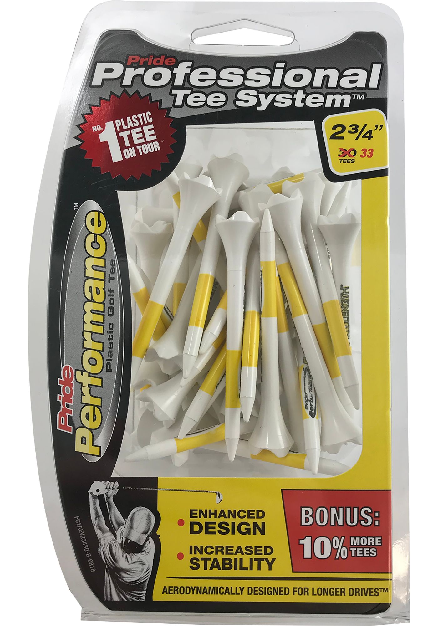 Pride Sports 2.75" Evolution Golf Tees – 30-Pack | DICK'S Sporting Goods