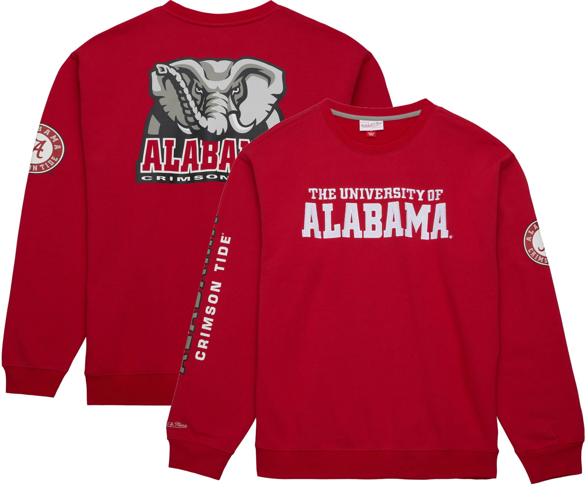 Alabama Crimson Tide Hoodies & Sweatshirts | Available at DICK'S