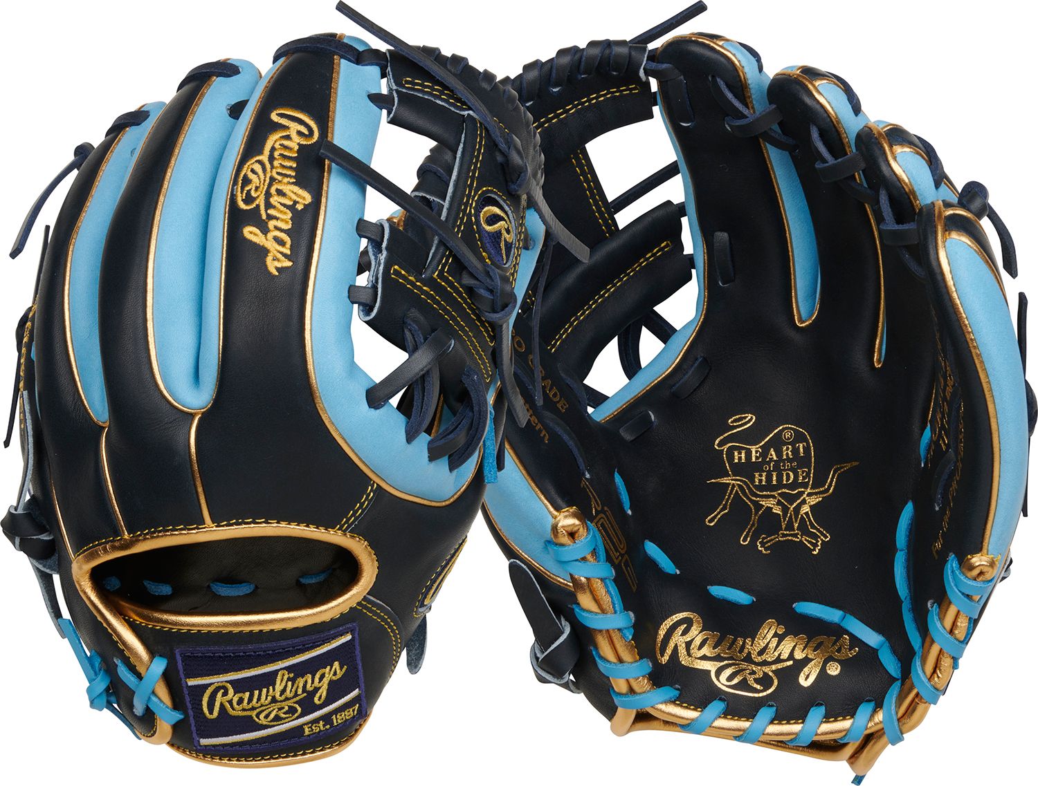 Wilson A2000 & Rawlings Heart of the Hide Series Gloves | DICK'S ...