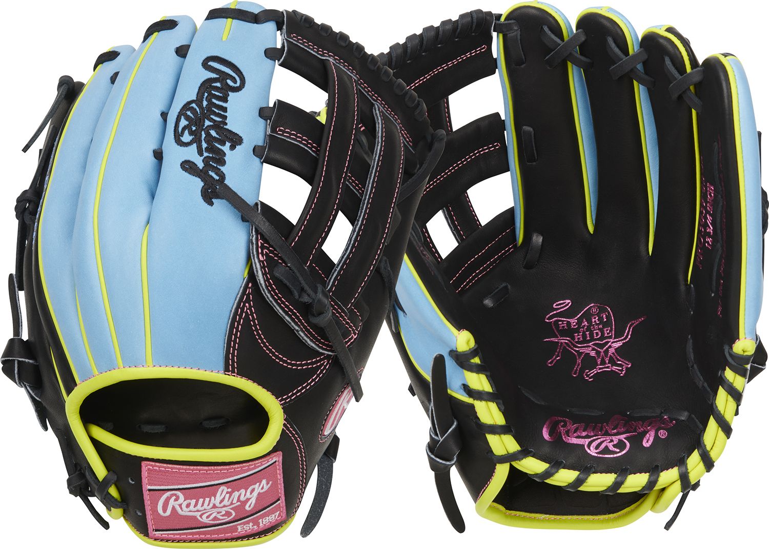 Wilson A2000 & Rawlings Heart of the Hide Series Gloves | DICK'S ...