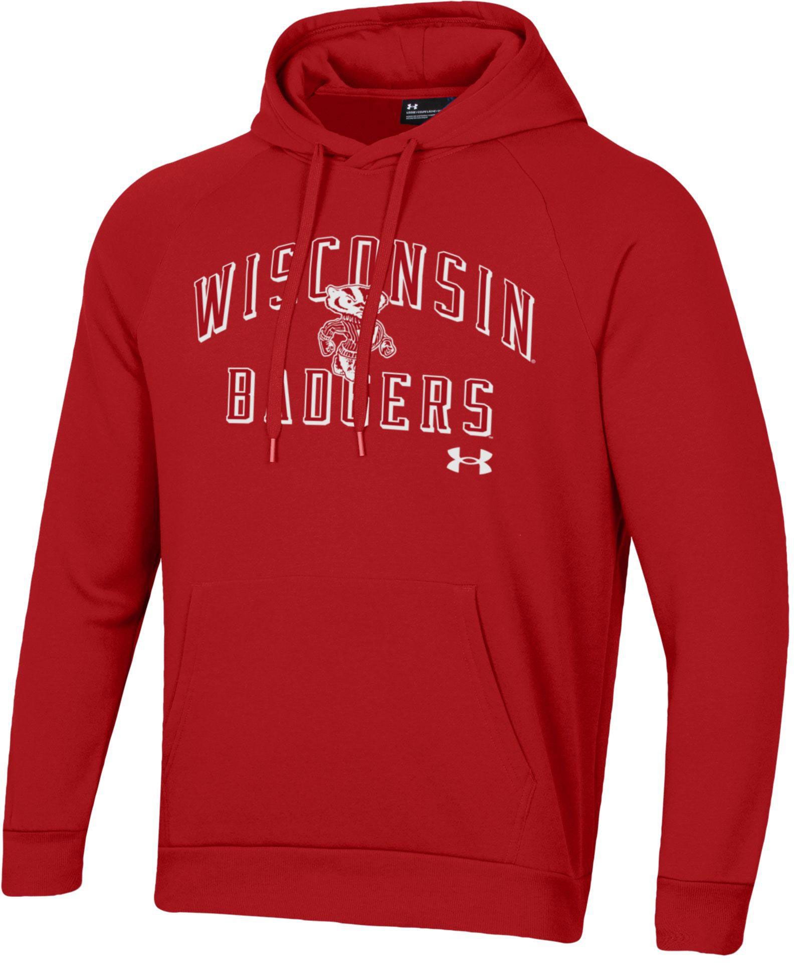 Wisconsin Badgers Hoodies & Sweatshirts | Available at DICK'S