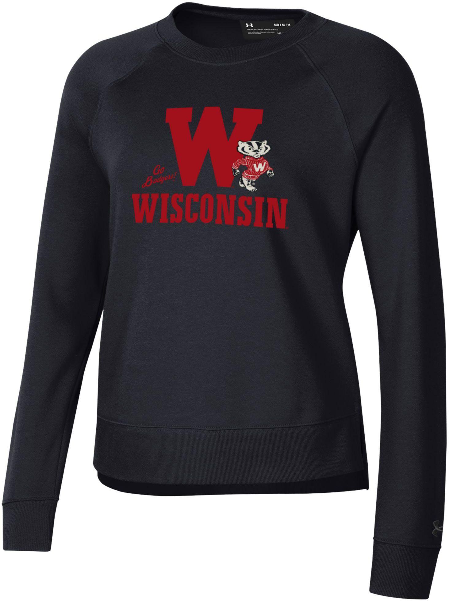 Wisconsin Badgers Hoodies & Sweatshirts | Available at DICK'S